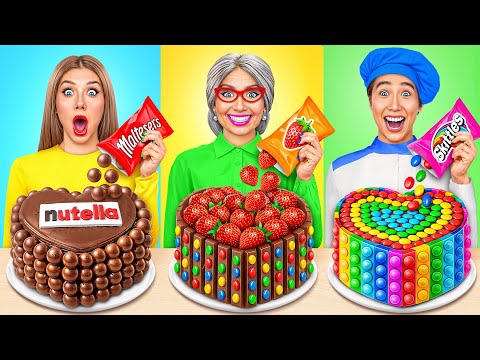 Ben vs Büyükanne Yemek Yapma Mücadelesi | Çılgın Meydan Okuma Multi DO Challenge