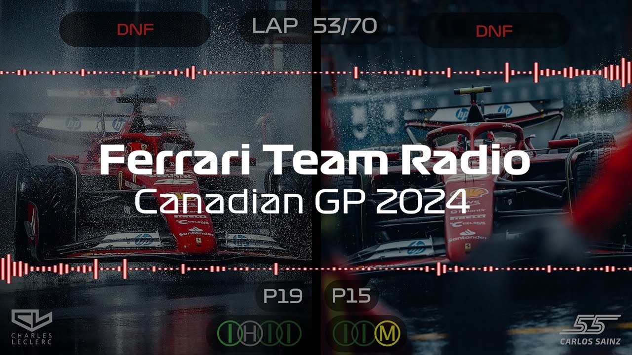 Canadian GP 2024 - Full Ferrari Team Radio - YouTube