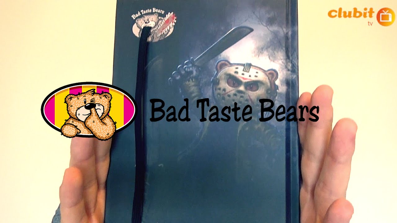 Bad Taste Bears Hardback Journal Review - Jason - YouTube