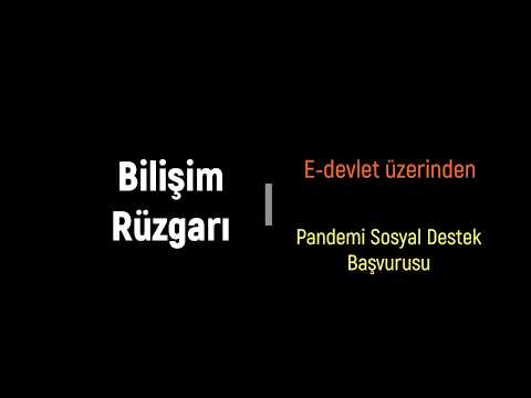 Pandemi Sosyal Destek Programı - 3. Faz Yardımlar