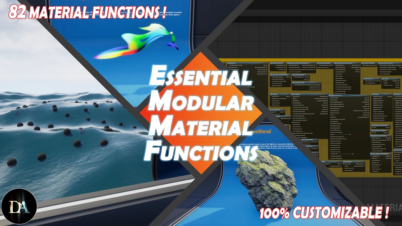 ESSENTIAL MODULAR MATERIAL FUNCTIONS (UE Marketplace) - Trailer - YouTube