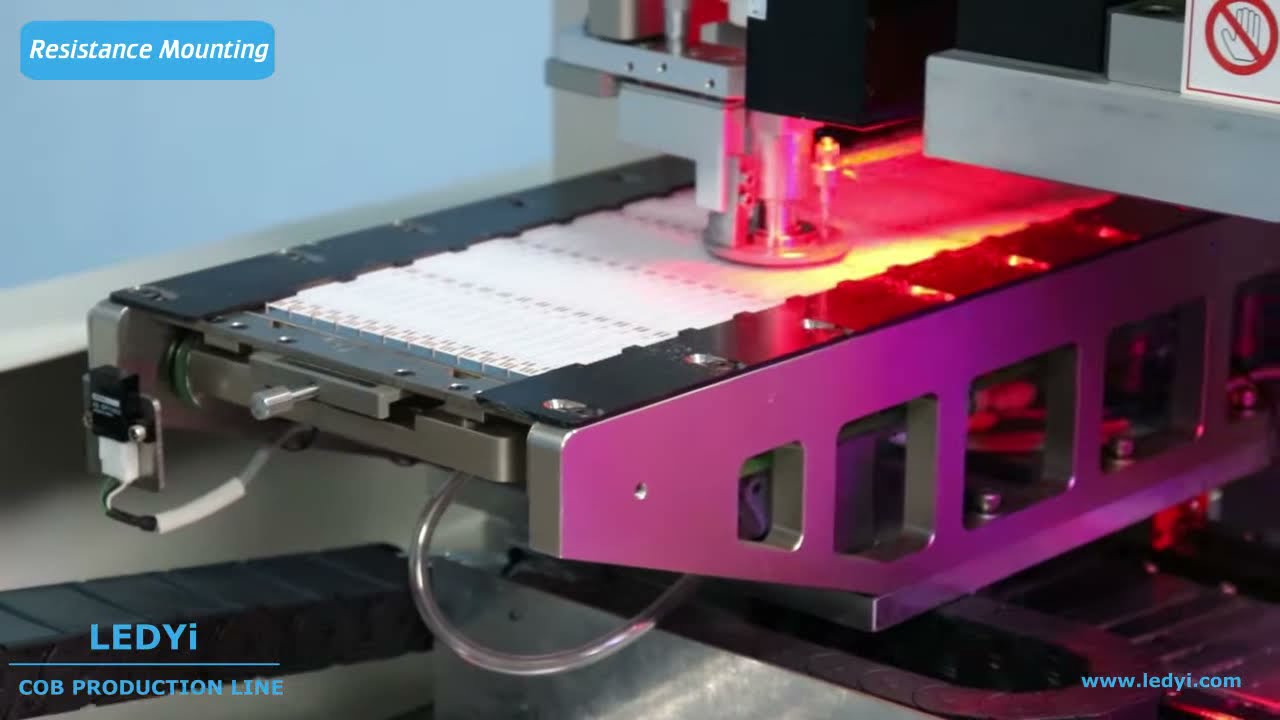 COB led strip, COF led strip, FOB led strip production process - YouTube