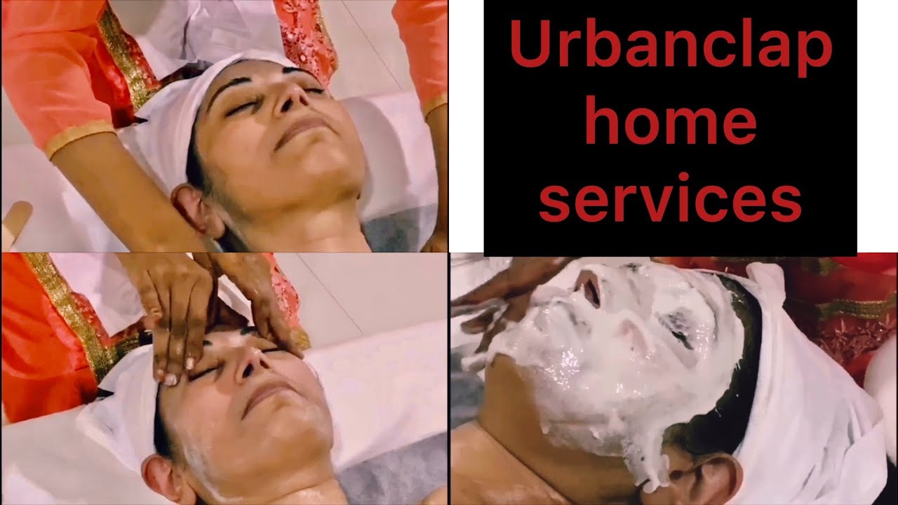 Urban clap salon at home- Trying for the 1st time| Agelock Facial Glow ...
