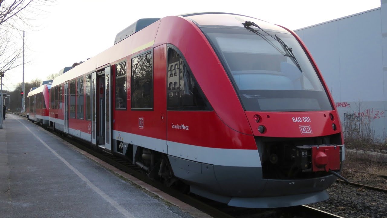 [Sound] Triebwagen Alstom Coradia LINT 27 | #640 001 | DB Regio AG ...