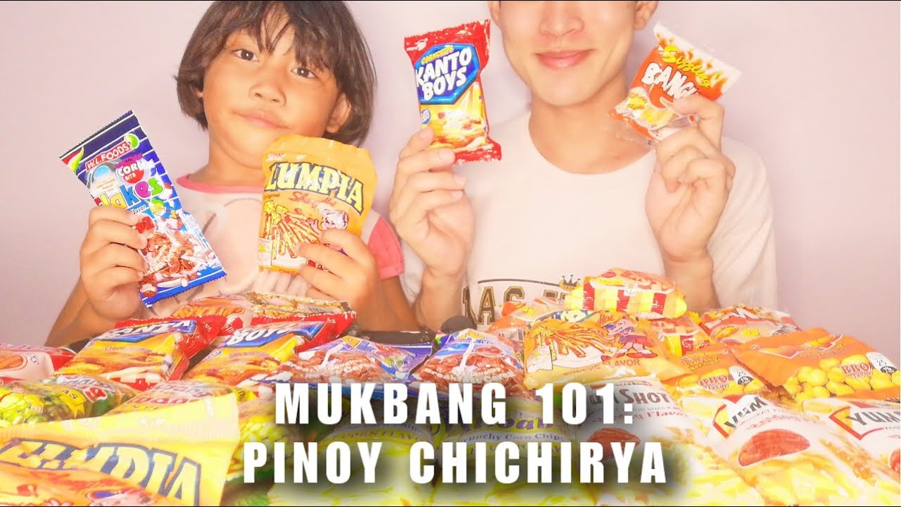 ASMR | MUKBANG Pinoy Junk Foods | One Peso Chichirya ( Eating Sounds ...