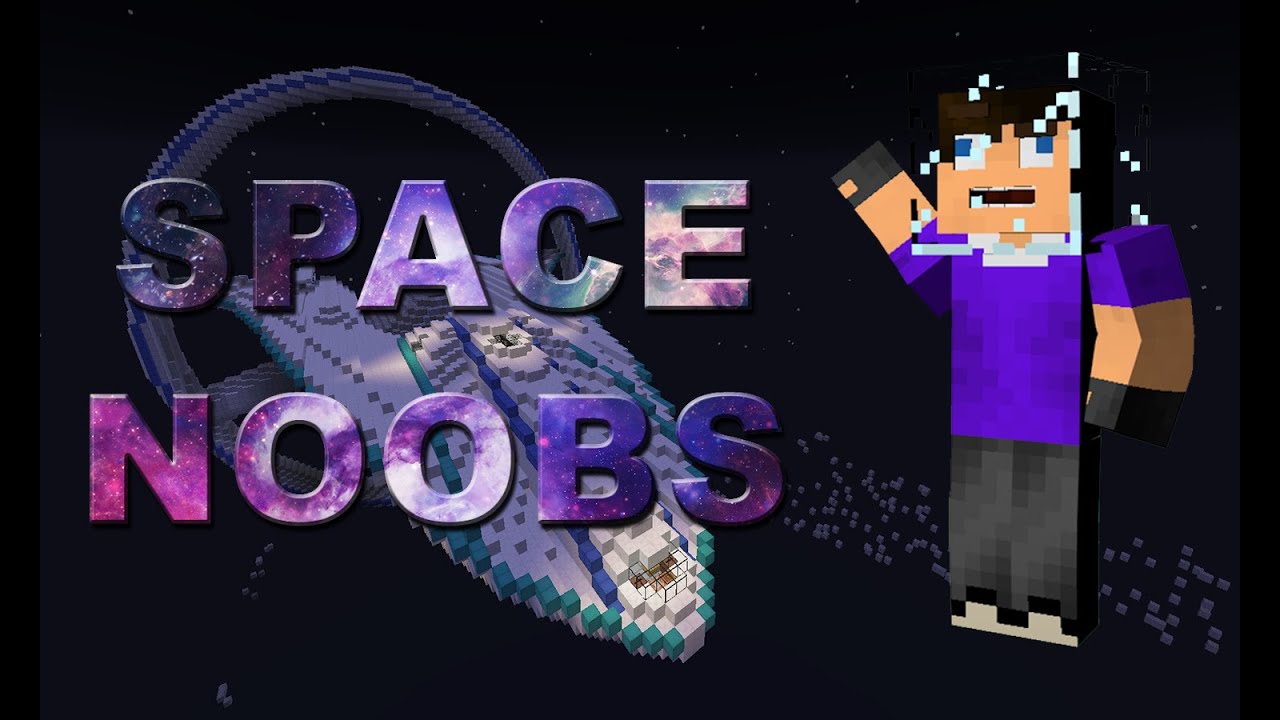 SPACE NOOBS! - Minecraft Shorts #3 - YouTube