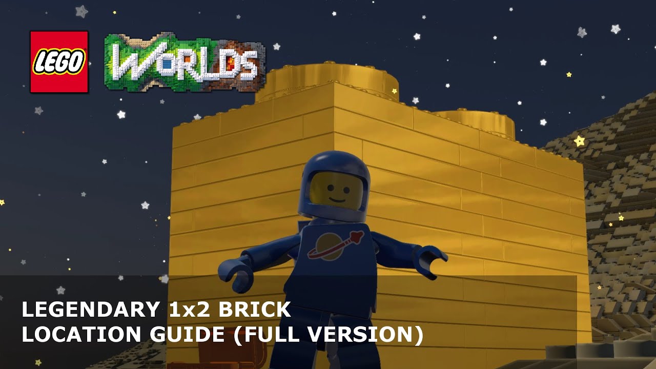 Legendary 1x2 Brick Location Guide - LEGO Worlds - YouTube