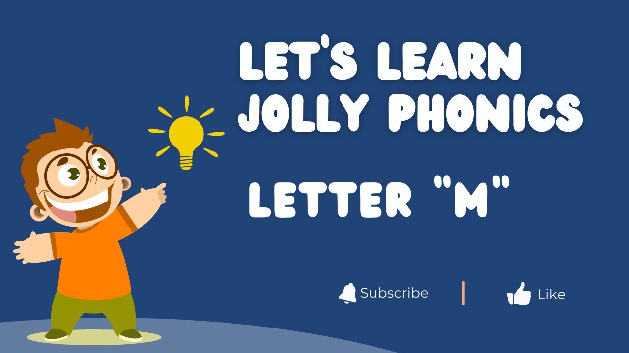 Jolly Phonics: Learn the Letter M with Sounds, Actions & Story - YouTube
