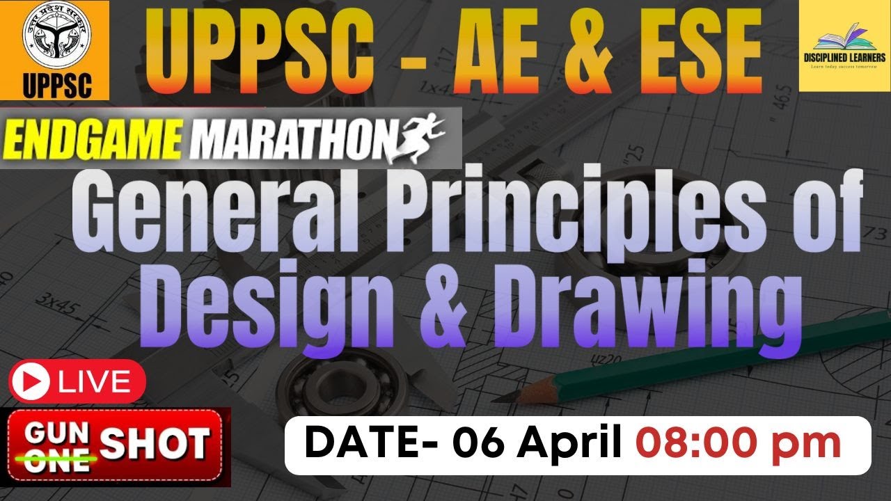 MARATHON- General Principles of Design & Drawing 🌟 l ESE/ AE JE 2025 l ...