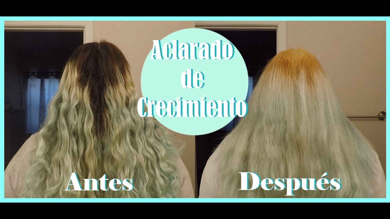 Aclarado de Crecimiento en casa | Bleach Hair Growth at home - YouTube
