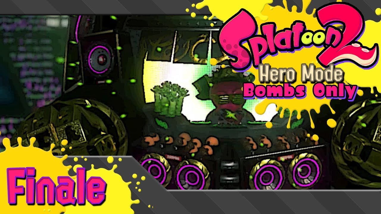 [Splatoon 2 Hero Mode] (Bombs Only) Finale - "Bomb-Punch Man" - YouTube