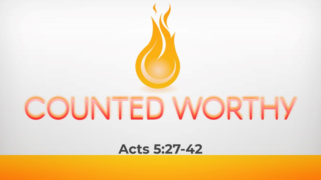 GCC Canvas - Counted Worthy (Acts 5:27-42) - 1/29/2023 - YouTube