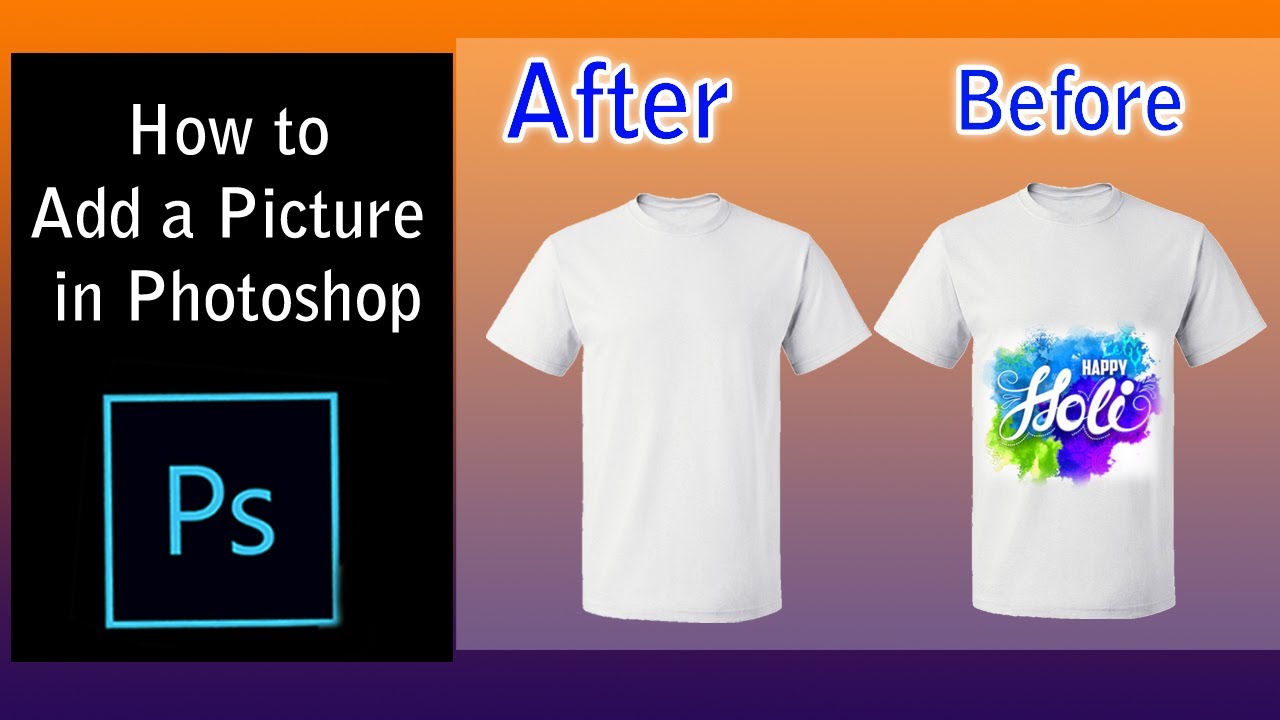 How To Add A Picture In Photoshop How To Insert An Image Into Another How To Add A Picture In Photoshop How To Insert An Image Into Another