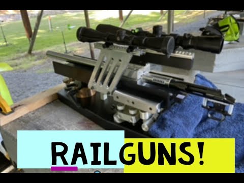 Rail Guns! Short Range Bench Rest Match at the Tacoma Rifle and ...