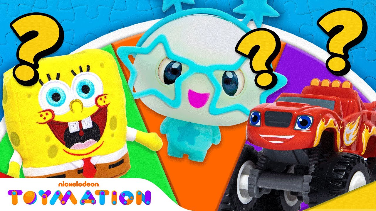 Spin the Wheel of Toys #7 w/ Blaze, SpongeBob, My Squishy Little ...