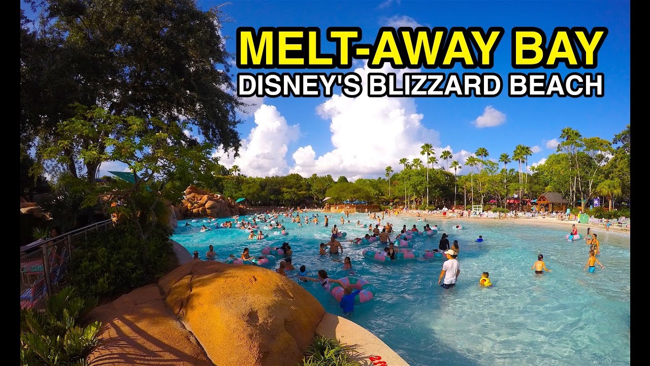 [4K] Melt-Away Bay - Float Your Troubles Away : Blizzard Beach (Orlando ...