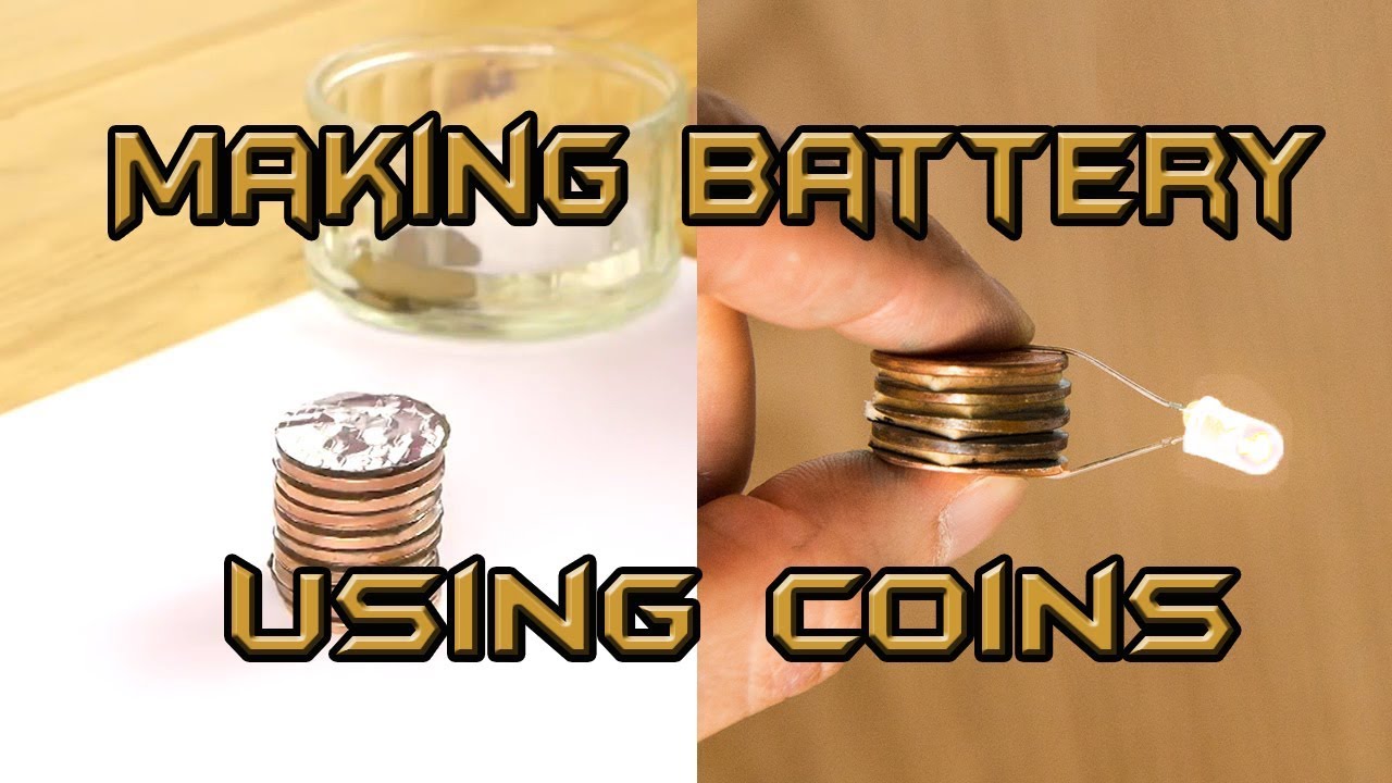 How To Make Coin Battery | Life Hack | Exonette Inventions - YouTube