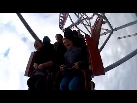 rollar coaster goes flying off tracks.. - YouTube