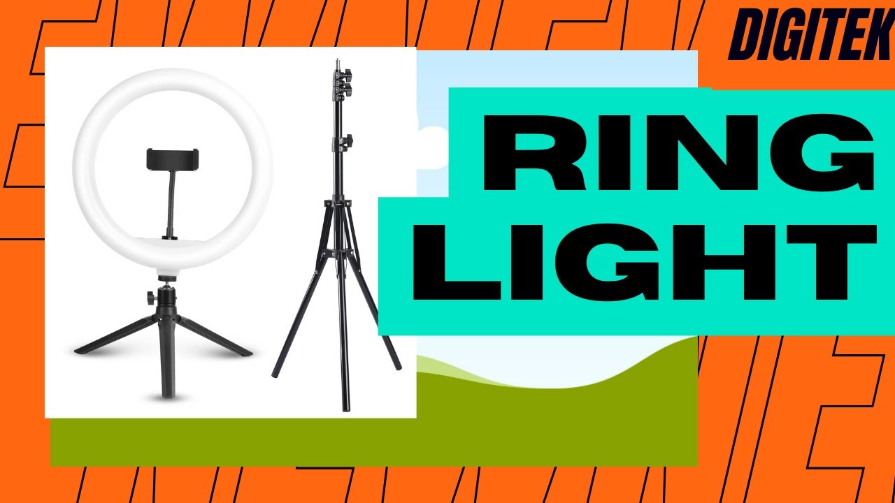DIGITEK RING LIGHT - YouTube