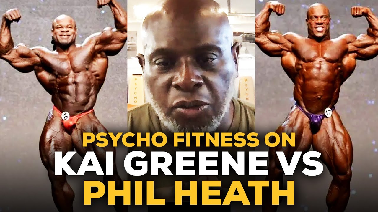 Psycho Fitness Answers: Was Kai Greene A Better Bodybuilder Than Phil ...