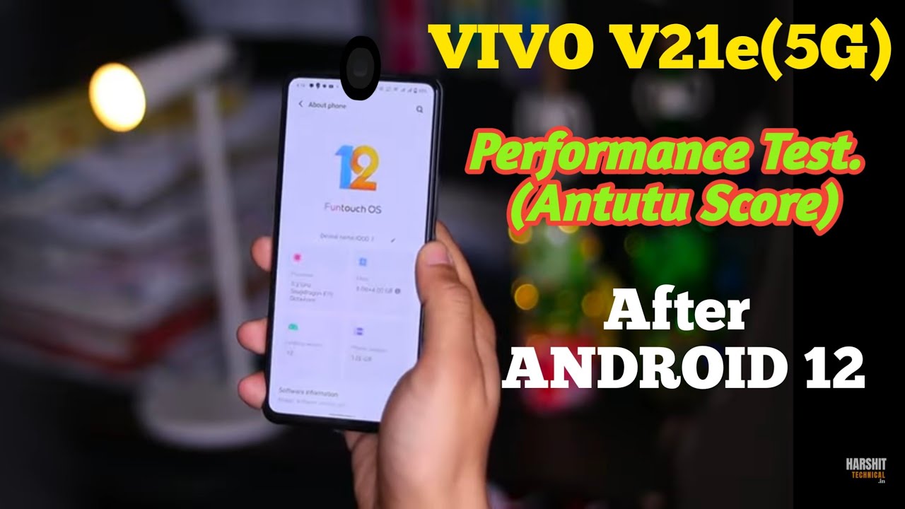 Vivo V21e (5G) Performance Test After Android 12 Update | Vivo v21e ...