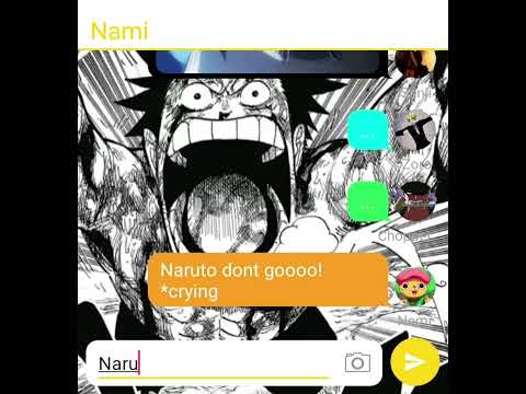 Naruto x one piece part 5 texting story - YouTube