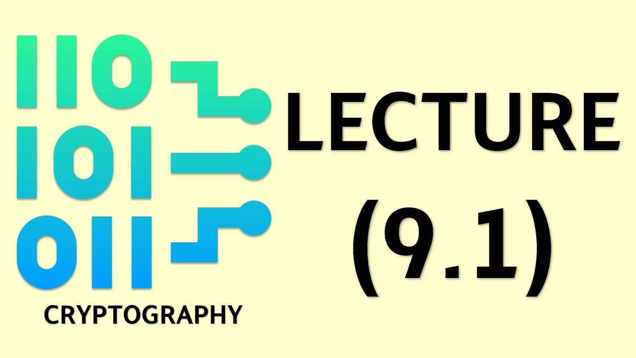 Lecture 9.1 - YouTube