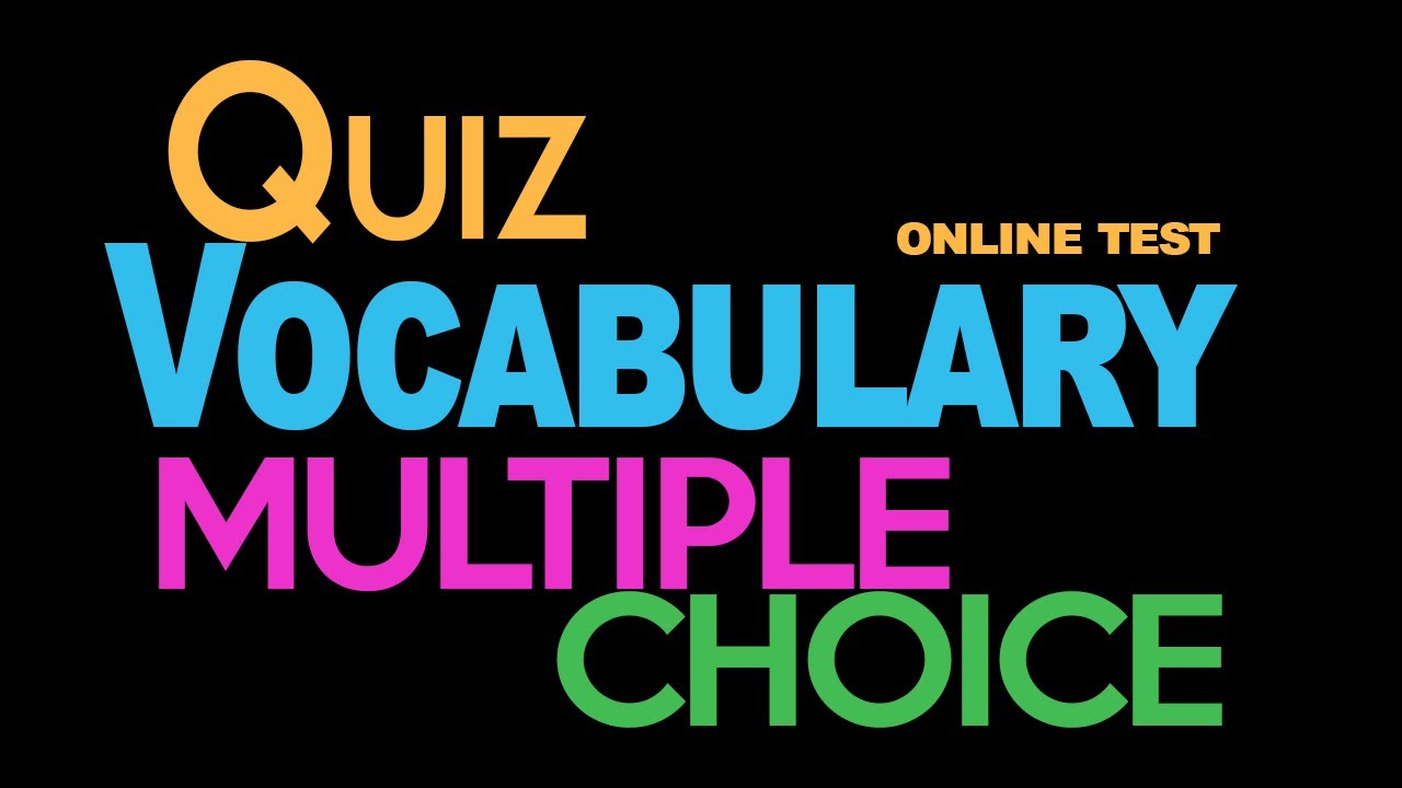 Quiz Vocabulary Online English Test Multiple Choice Suma Kids ...