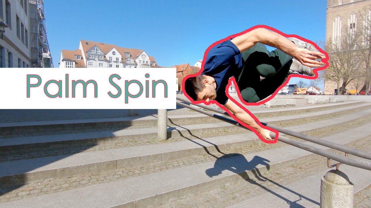 Palm Spin lernen - schneller Parkourtrick - YouTube
