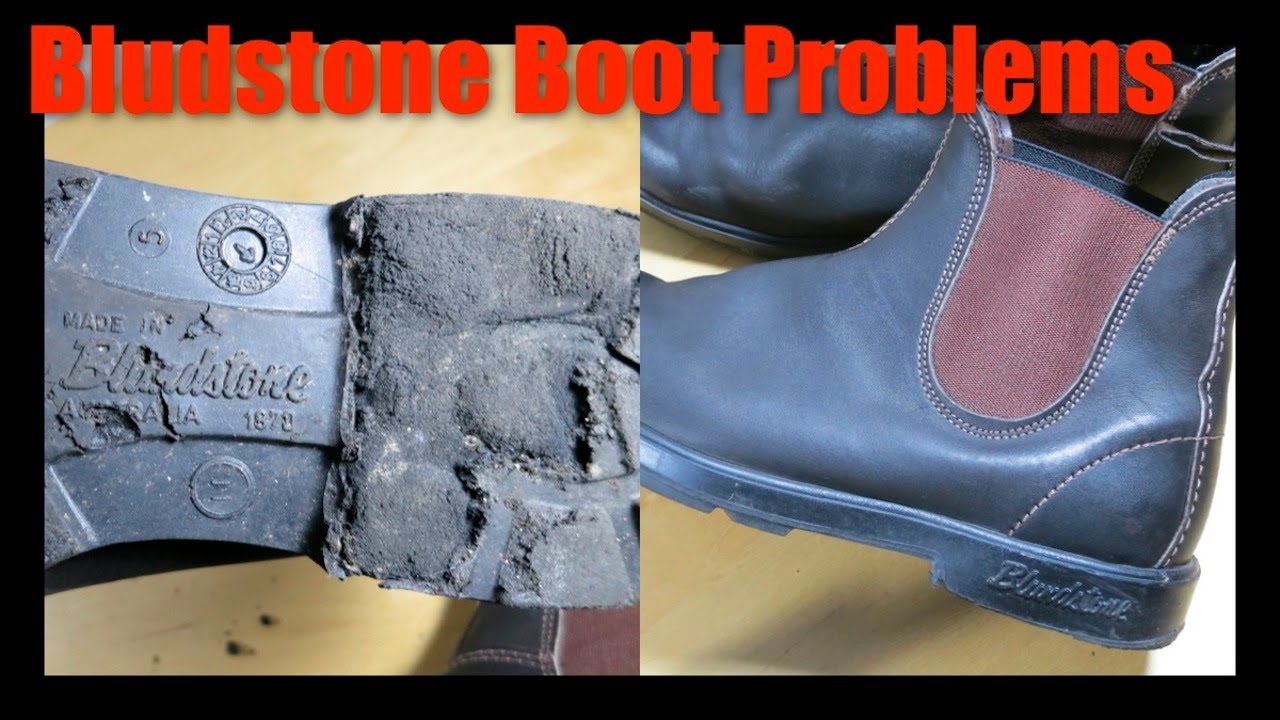 Australian Blundstone Boot Sole Rot Problems - YouTube
