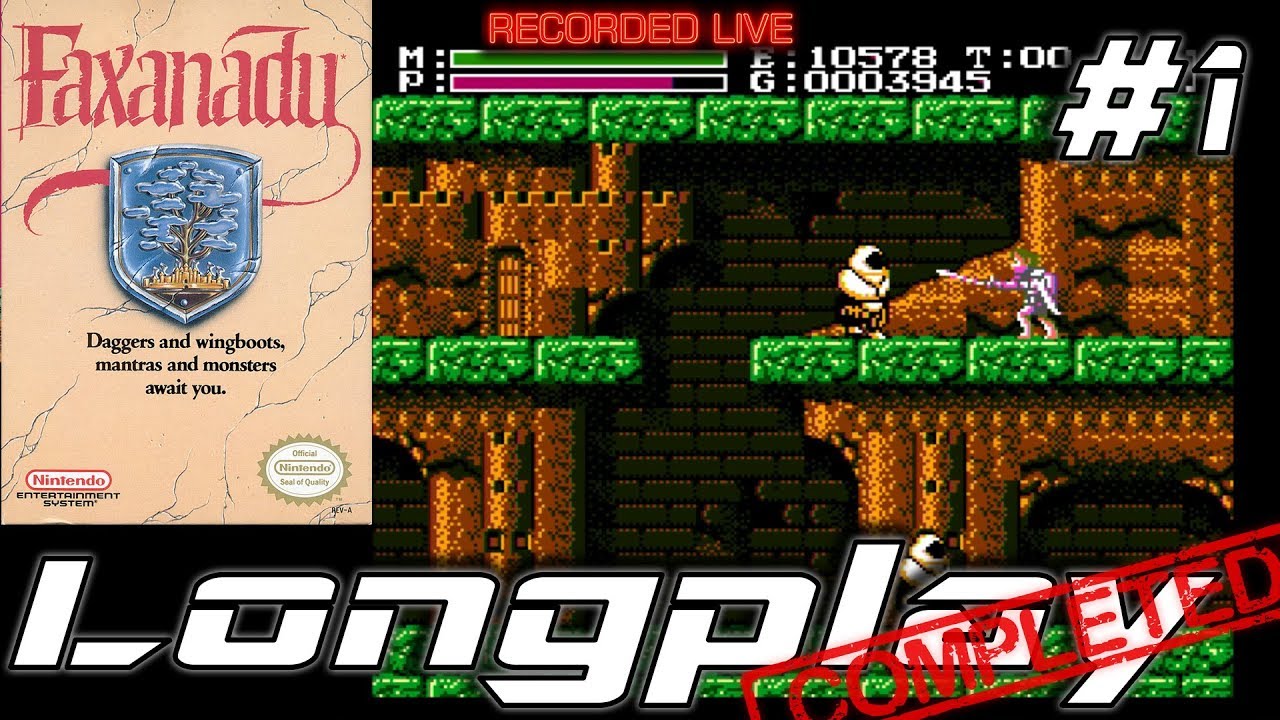 Let's play Faxanadu | NES 1989 | #1 - YouTube