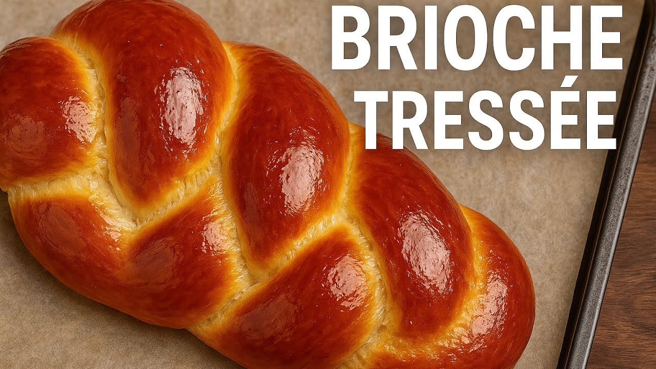 RECETTE DE LA BRIOCHE TRESSÉE - YouTube