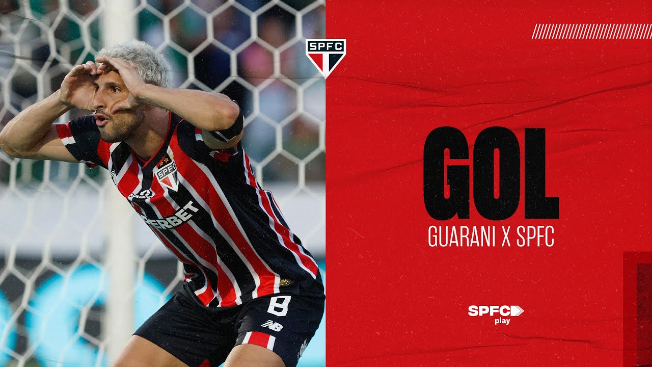 GOL DE CALLERI: GUARANI 1x1 SÃO PAULO | SPFC PLAY - YouTube