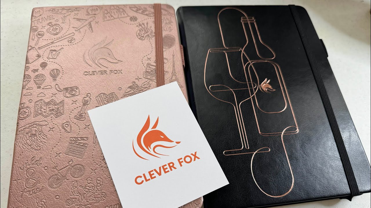 🦊 Clever Fox Planner Review & Unboxing: Bucket List Journal + Wine ...