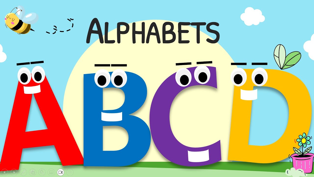 A-Z Cartoon alphabets for kids | Learn the ABC | Abc song - YouTube