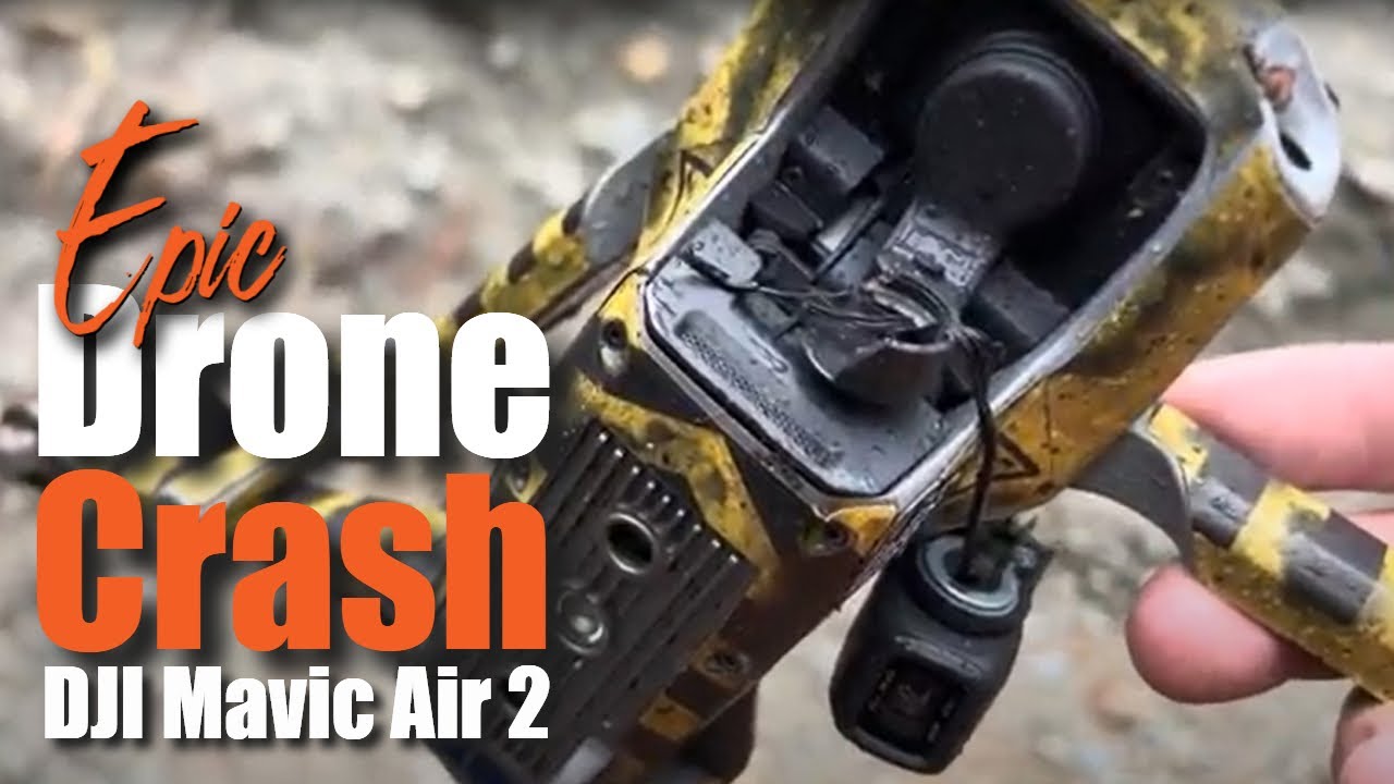 Crashed DJI Mavic Air 2 Drone | Epic Drone Crash | Vancity Adventure ...