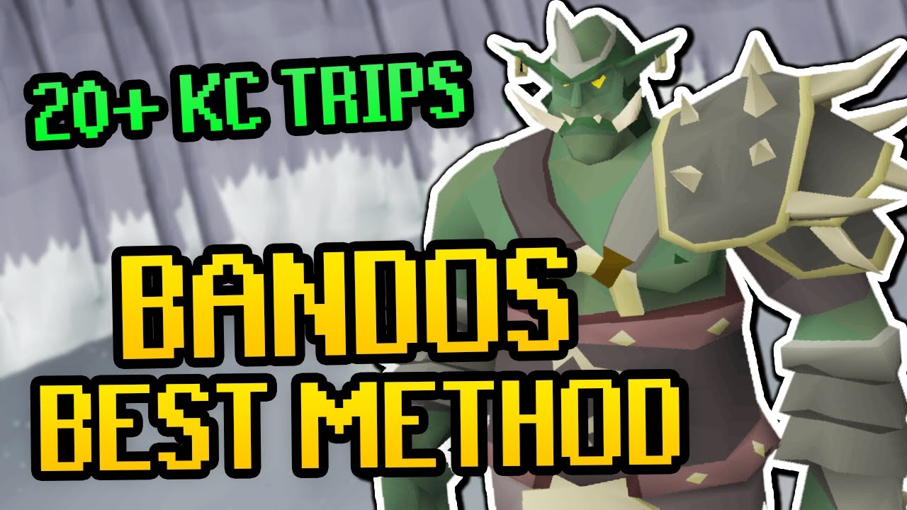 BEST Method Bandos Guide - Altar Door (Solo General Graardor) | OSRS ...