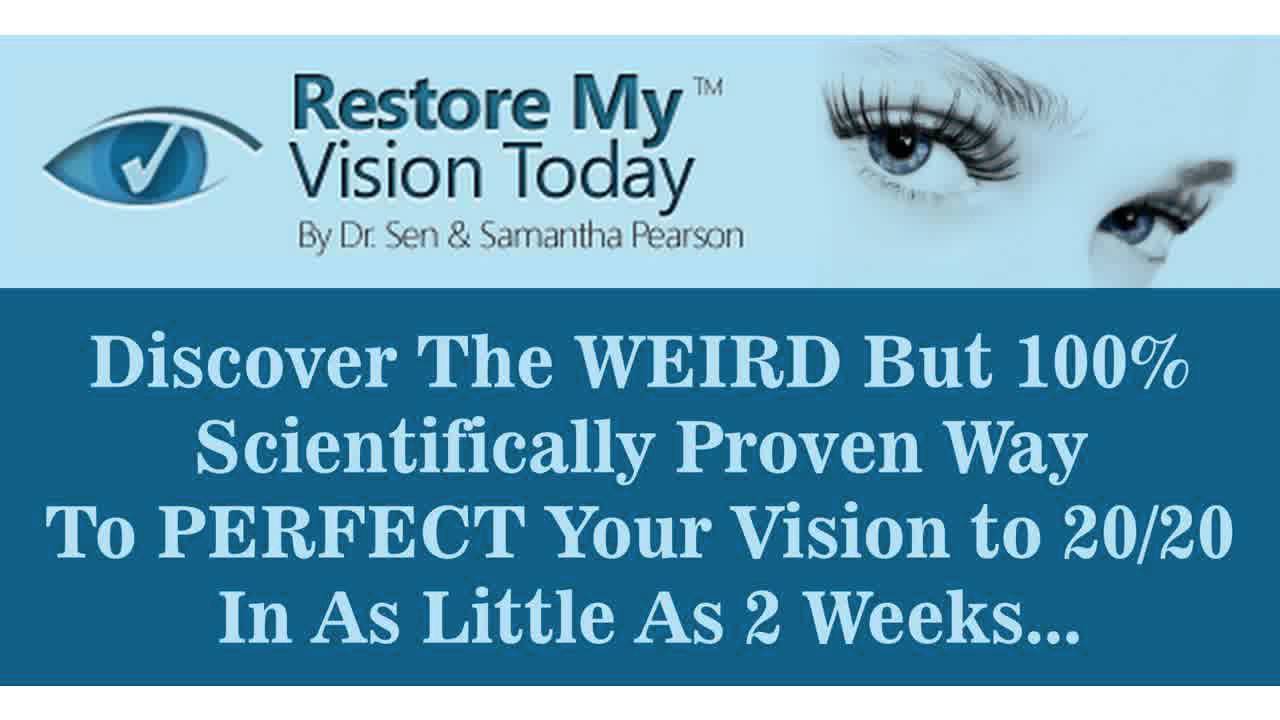 Restore my Vision - YouTube