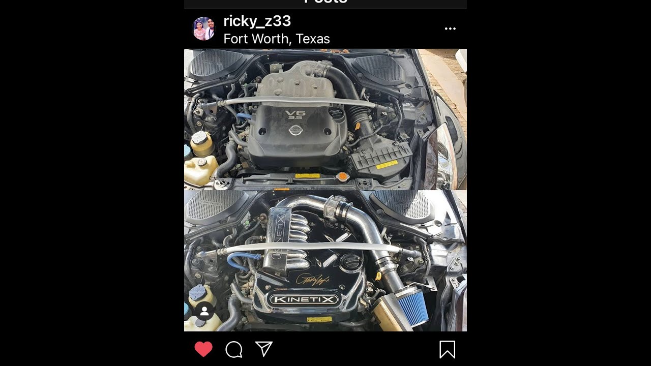 Installing Mike Myke's Old KINETIX Manifold In The 350z!!! - YouTube