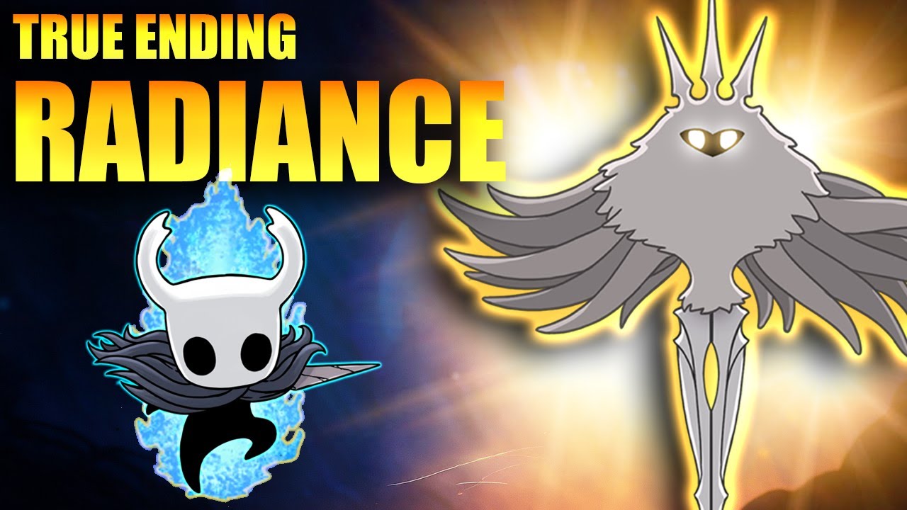 Hollow Knight - TRUE ENDING (Radiance Final Boss Fight) - YouTube