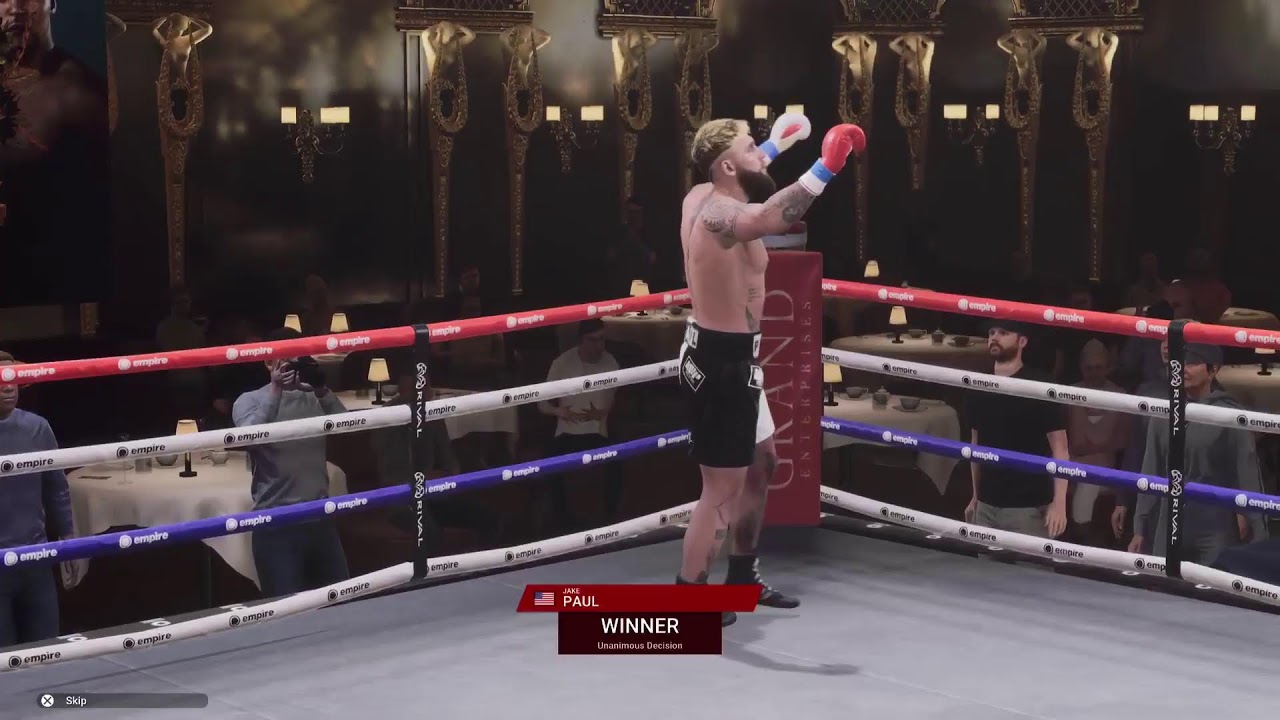 LIFE" UNDISPUTED* Jake Paul CAREER CHAMPIONSHIP BOXING PS5 Game Play ...