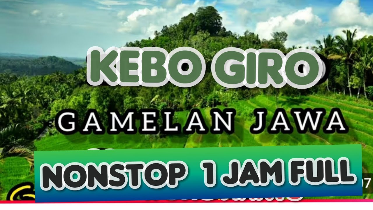 KEBO GIRO GAMELAN JAWA KLASIK - YouTube