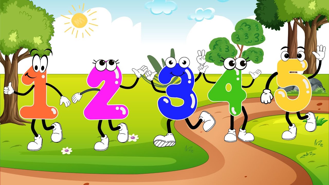 Counting Fun : Meet the Numbers 1 to 5 - YouTube