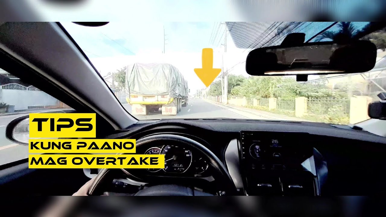 PAANO MAG OVERTAKE SA TRUCK? - YouTube