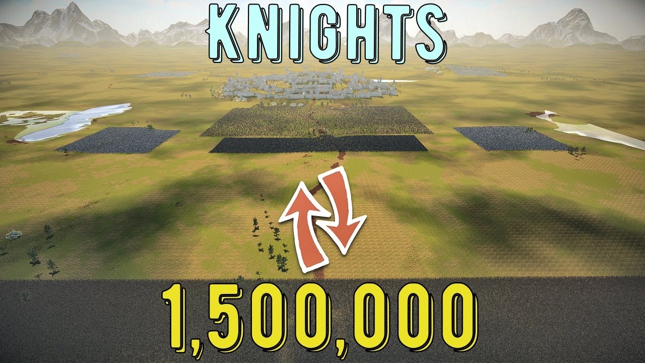 Knights Last Stand vs 1,500,000 Zombies - UEBS 2 - YouTube