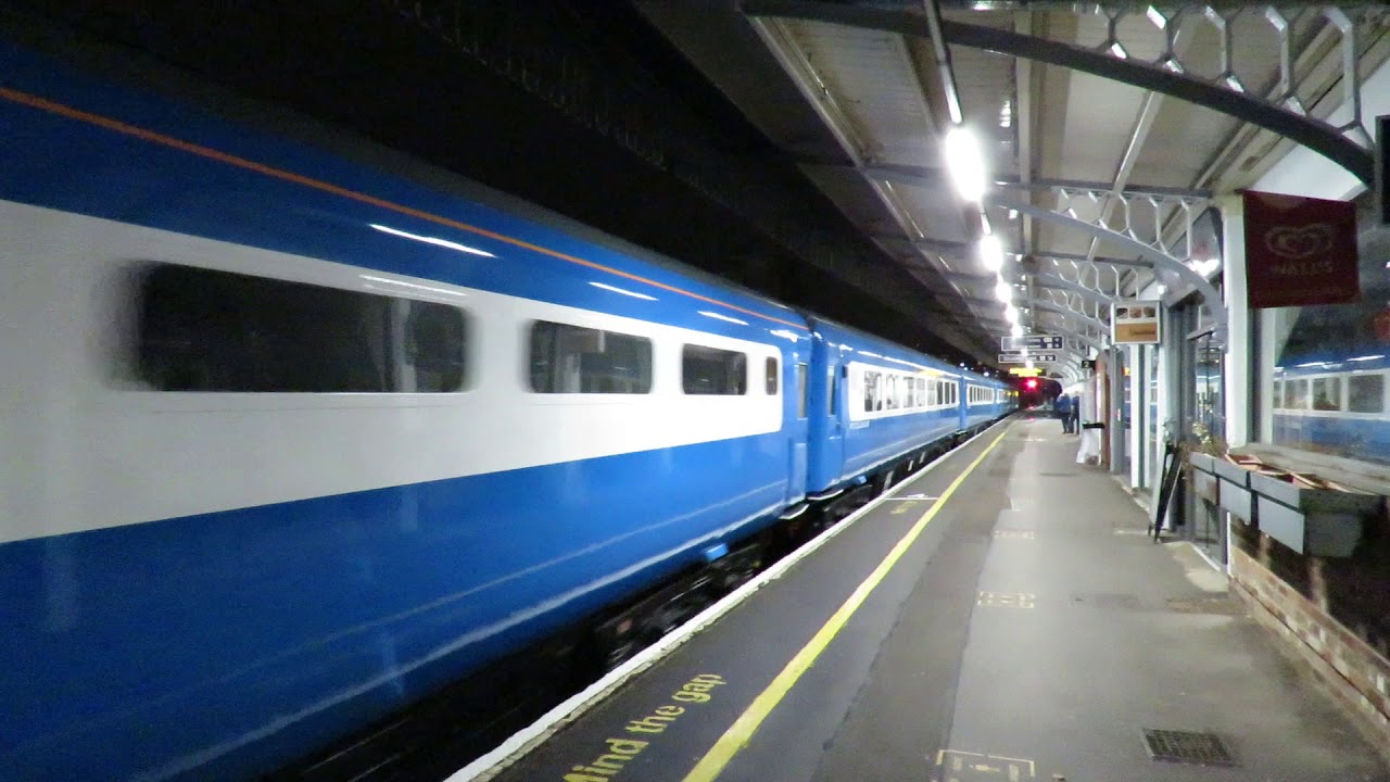 New Blue Pullman HST passes Basingstoke 30/10/20 - YouTube