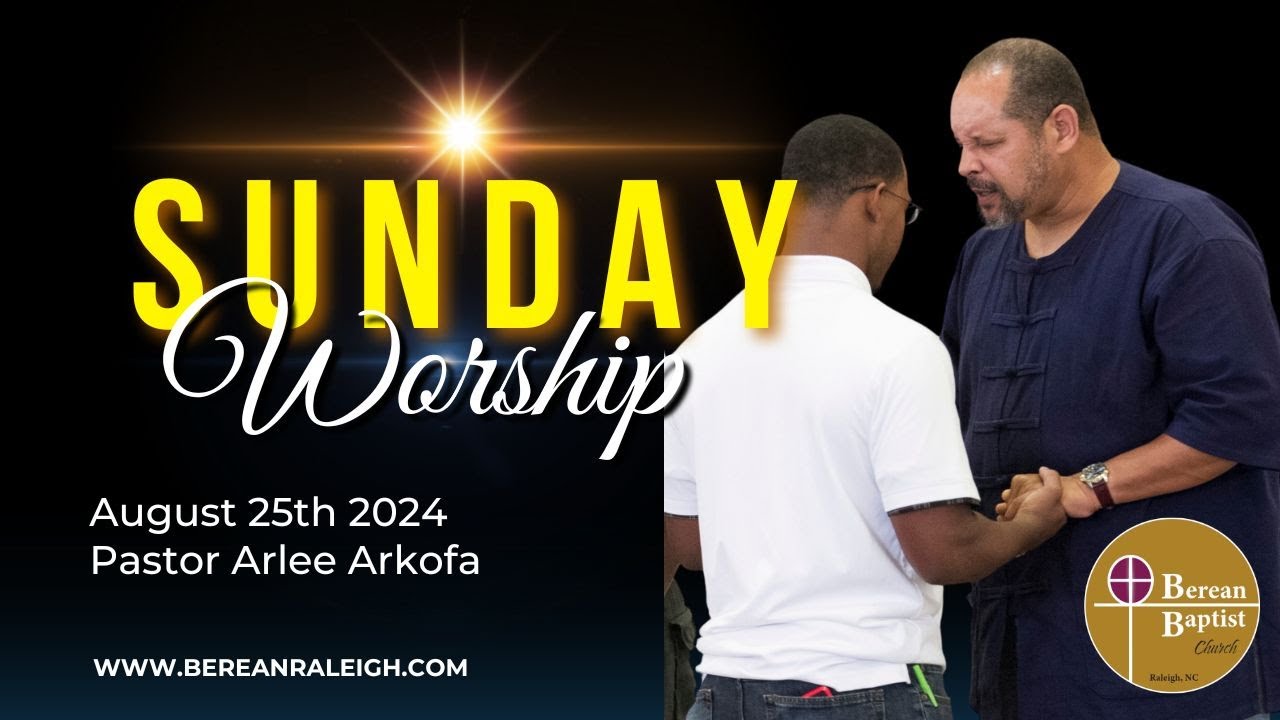Join Us For Morning Worship August 25th, 2024 - YouTube