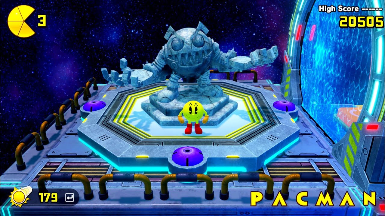PAC MAN WORLD Re PAC gameplay 2022 - Space Area - Episode 3-1 - YouTube