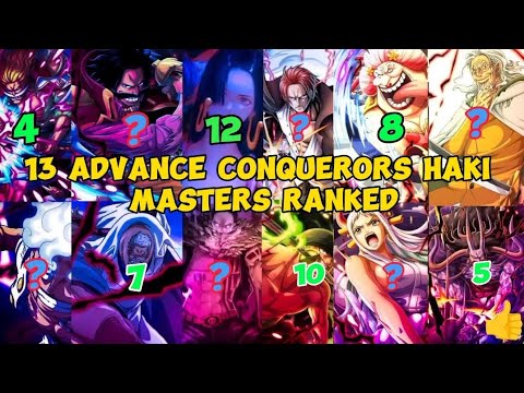 Top 13 Strongest Conquerors Haki Users in One Piece Ranked - YouTube