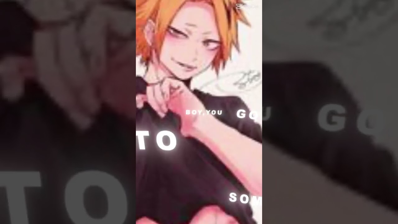 Kami #Mha (CapCut template edit) 💜💜 - YouTube
